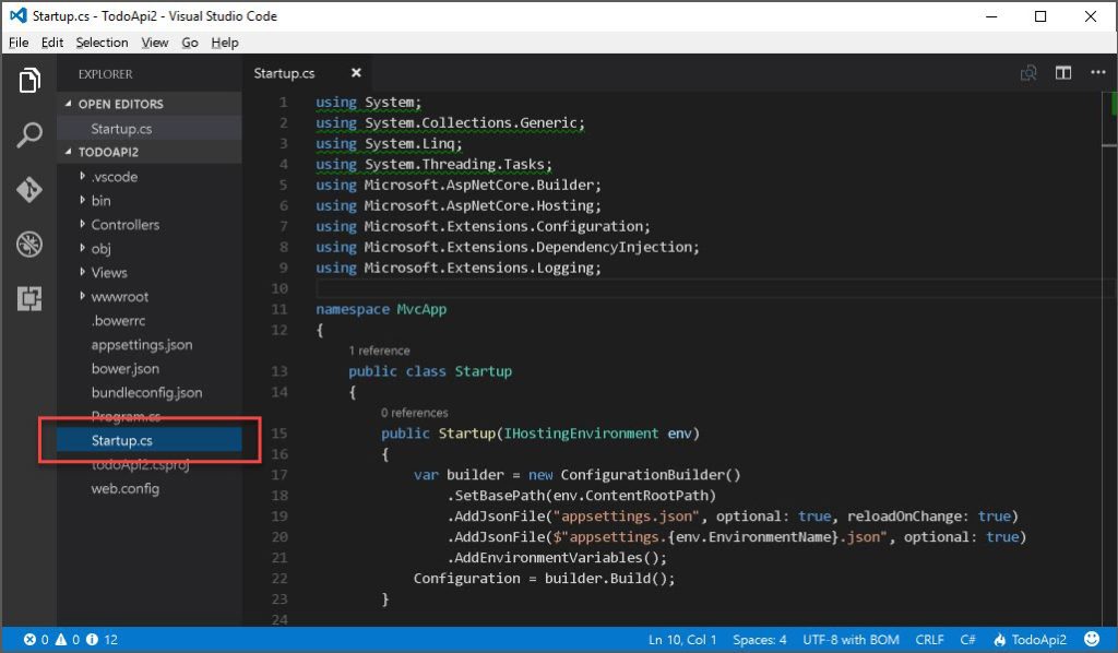 Building Your First Web API with ASP.NET Core and Visual Studio Code ...